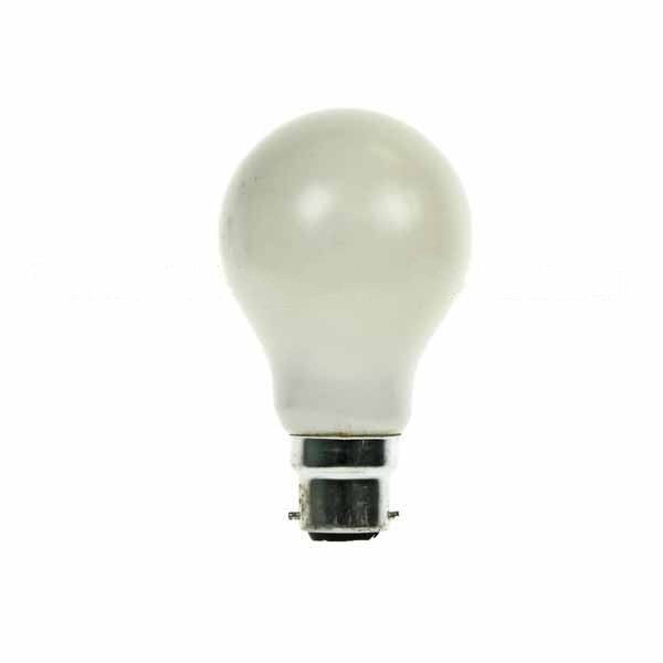GLS Light Bulb 110/120V 60W B22D Pearl R/Serv from Crompton Lamps, GE ...