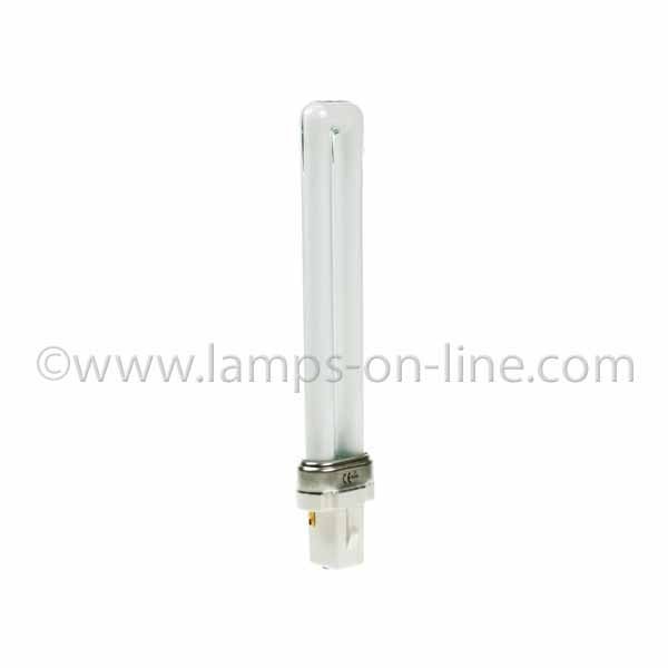 COMPACT FLUORESCENT PLS 9W 2 PIN 827 G23 from GE Lighting, Narva, Osram ...