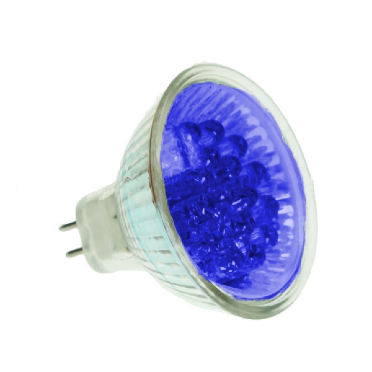 LED MR16 BULB GX5.3 BLUE 20 LED | LED MR16 Coloured