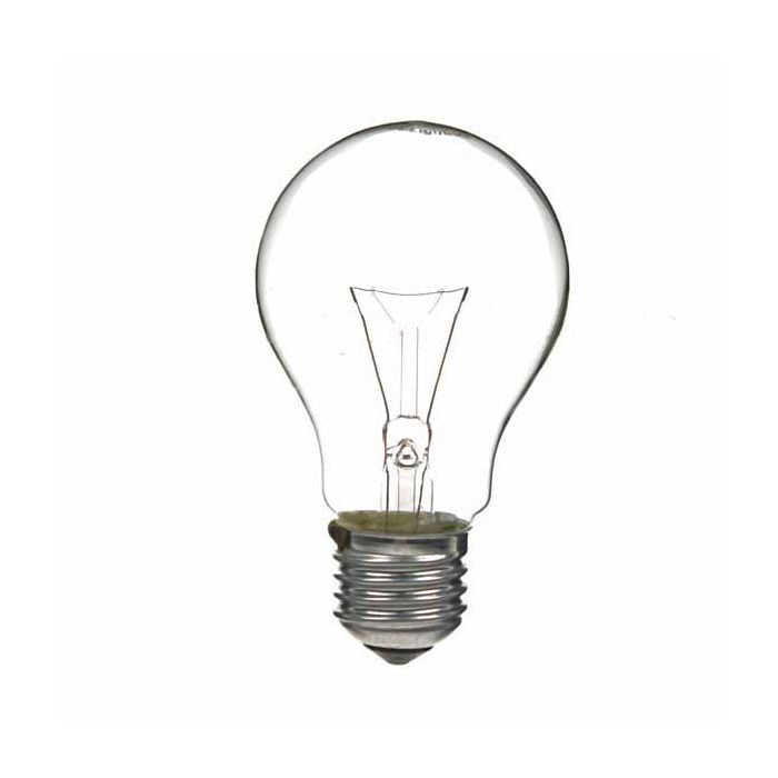 GLS Light Bulb 24V E27 25W Clear 60x105mm | Sylvania
