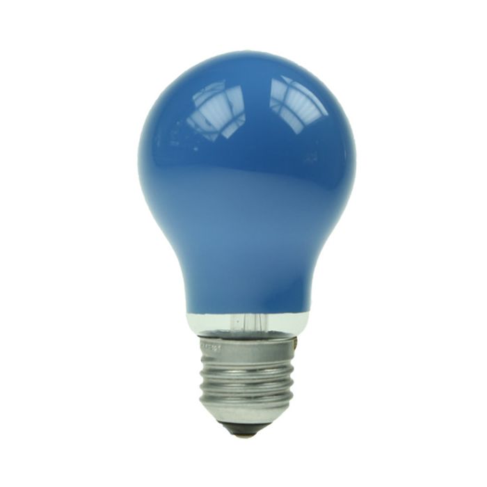 GLS Light Bulb 240V 25W E27 Blue | Household Light Bulbs Coloured Light ...