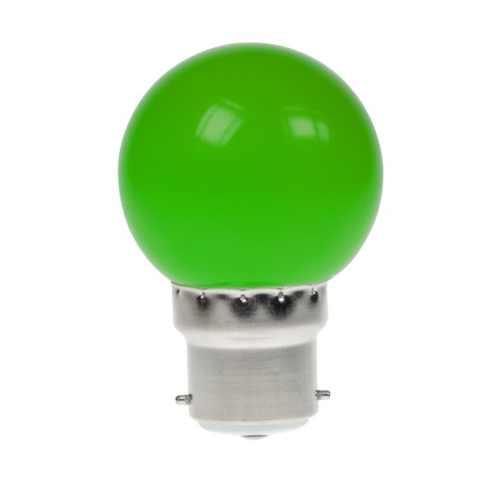 LED Golf Ball 1.5W B22d Green