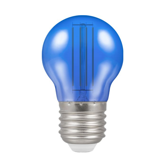 Crompton 4.5W LED GLS Harlequin Blue ES-E27 Bulb | Colorful & Energy ...