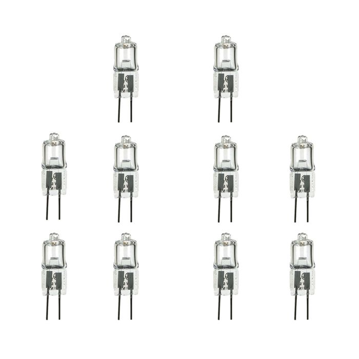 Halogen Capsule 12v 20w 2 pin G4 - 10PK