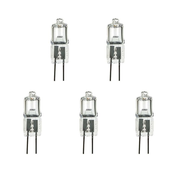 Halogen Capsule 12v 20w 2 pin G4 - 5PK